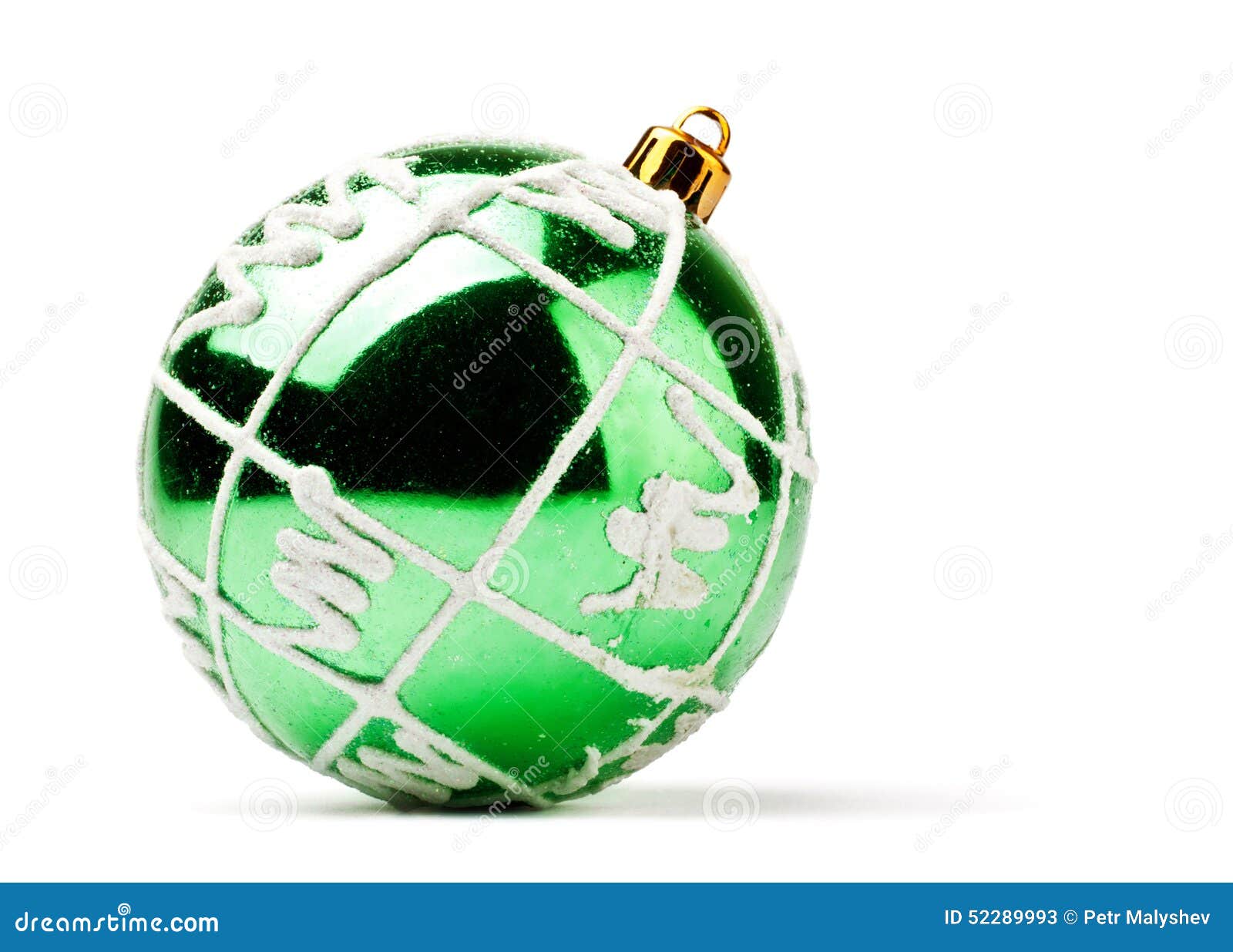 Green decoration ball stock image. Image of ball, round - 52289993