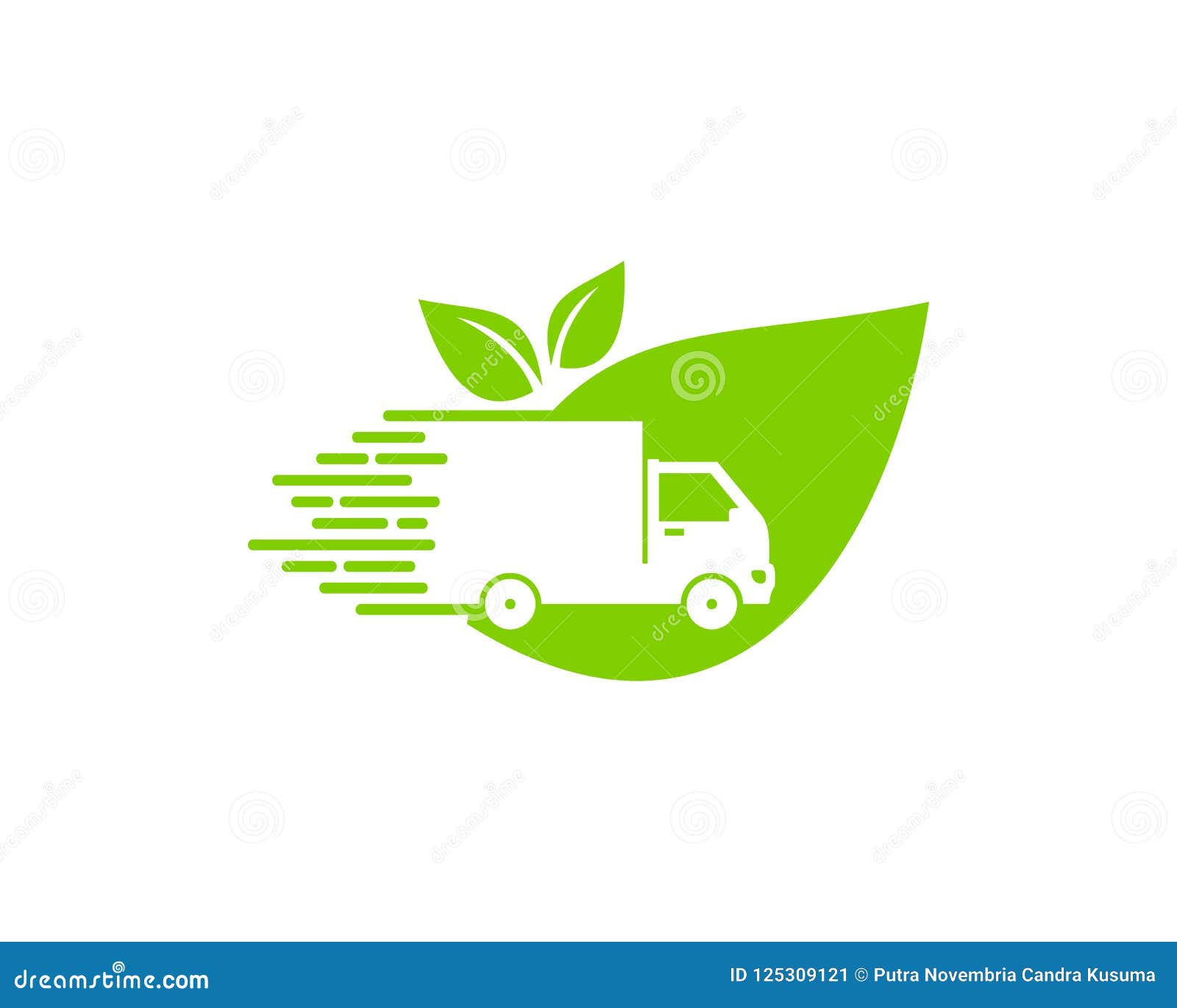 Green Delivery Logo Icon Design Stock Vector - Illustration of modern ...