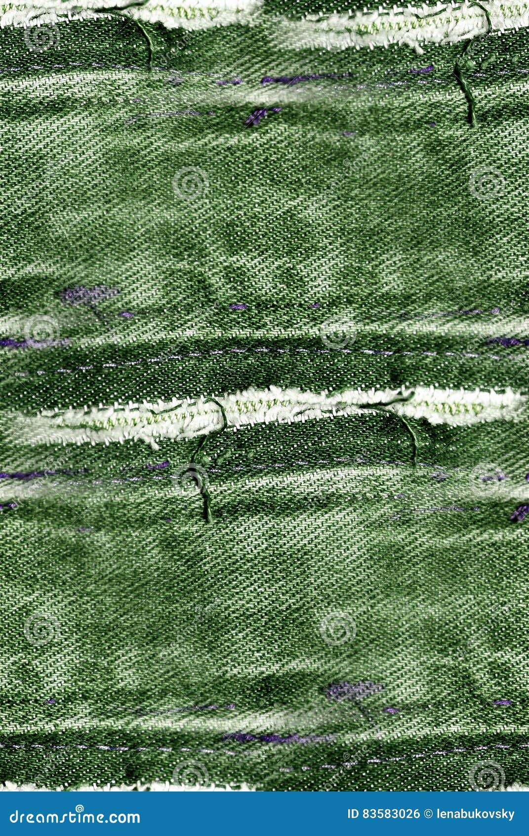 Green denim - seamless stock photo. Image of fabric, closeup - 83583026