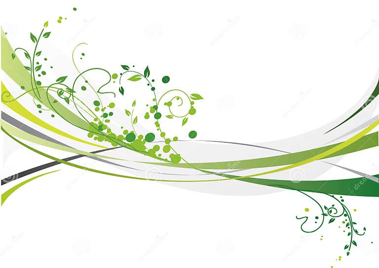 Green design stock vector. Illustration of colored, elegance - 3026266