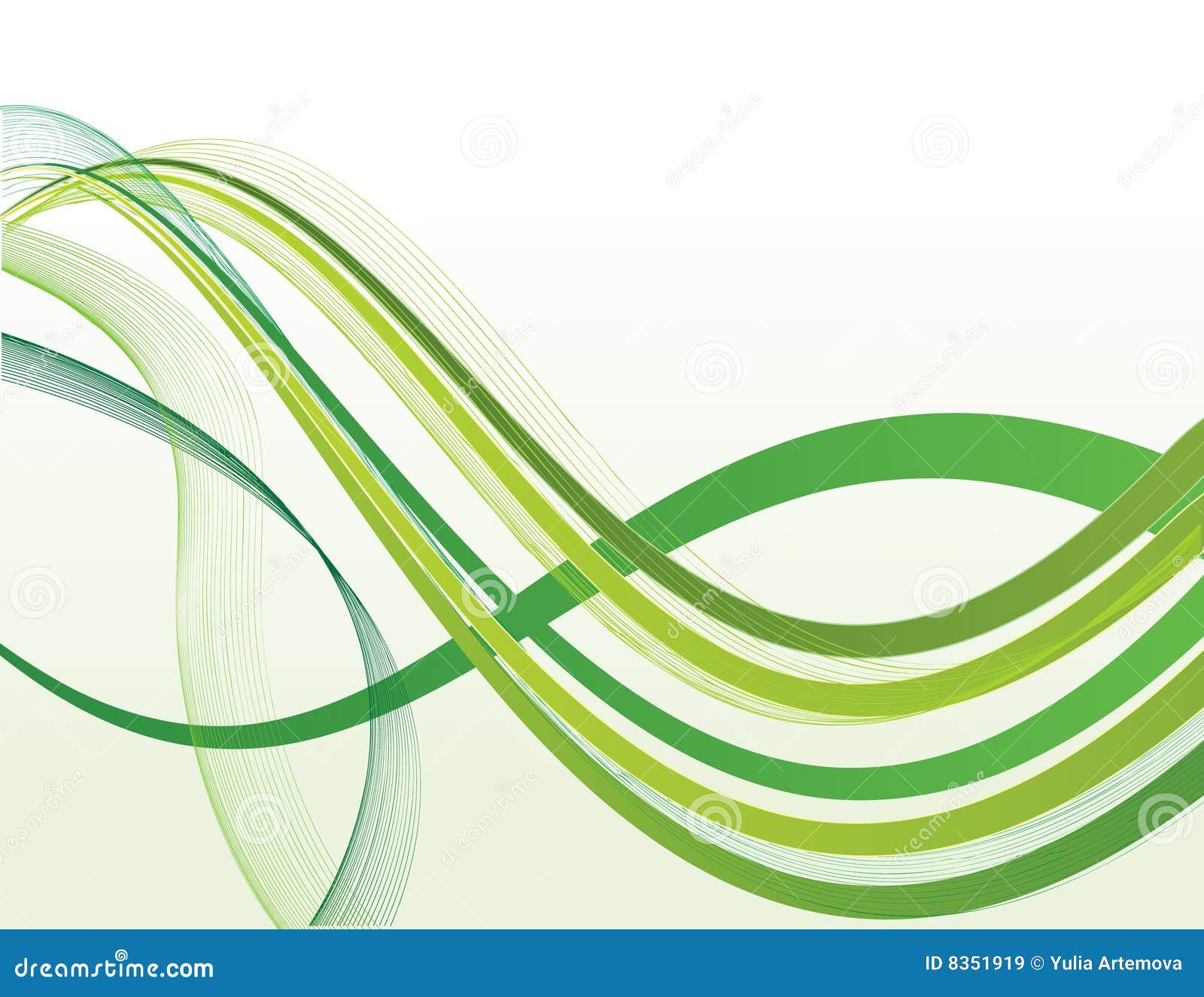 Green design stock vector. Illustration of abstract, beauty - 8351919