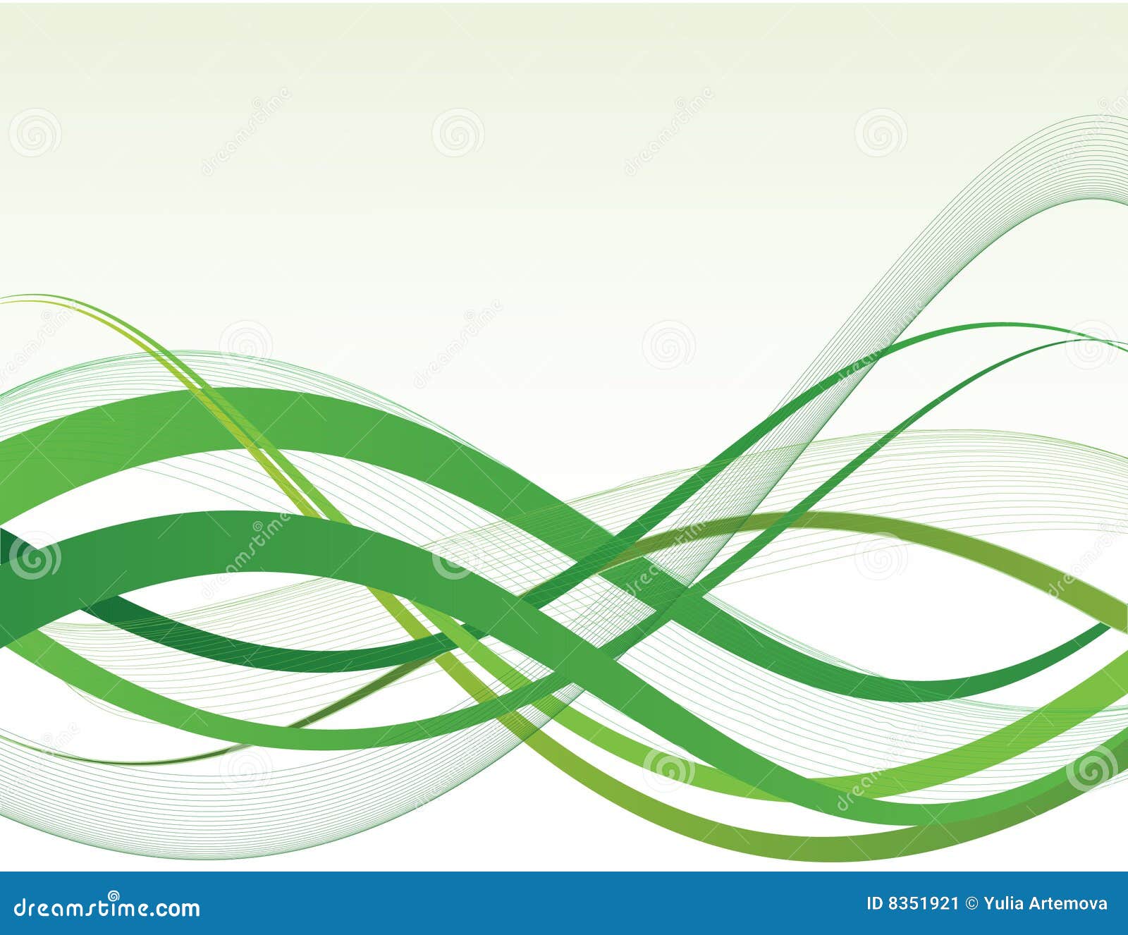 Green design stock vector. Illustration of abstract, elegant - 8351921