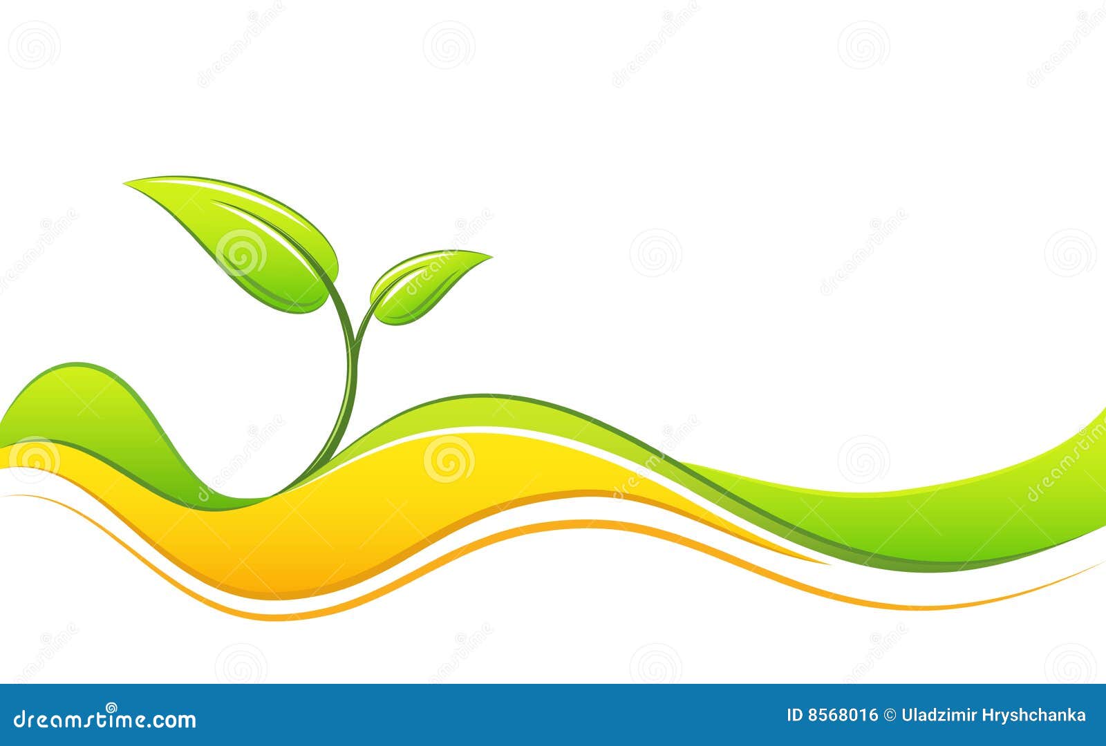 Green design stock vector. Illustration of green, abstract - 8568016