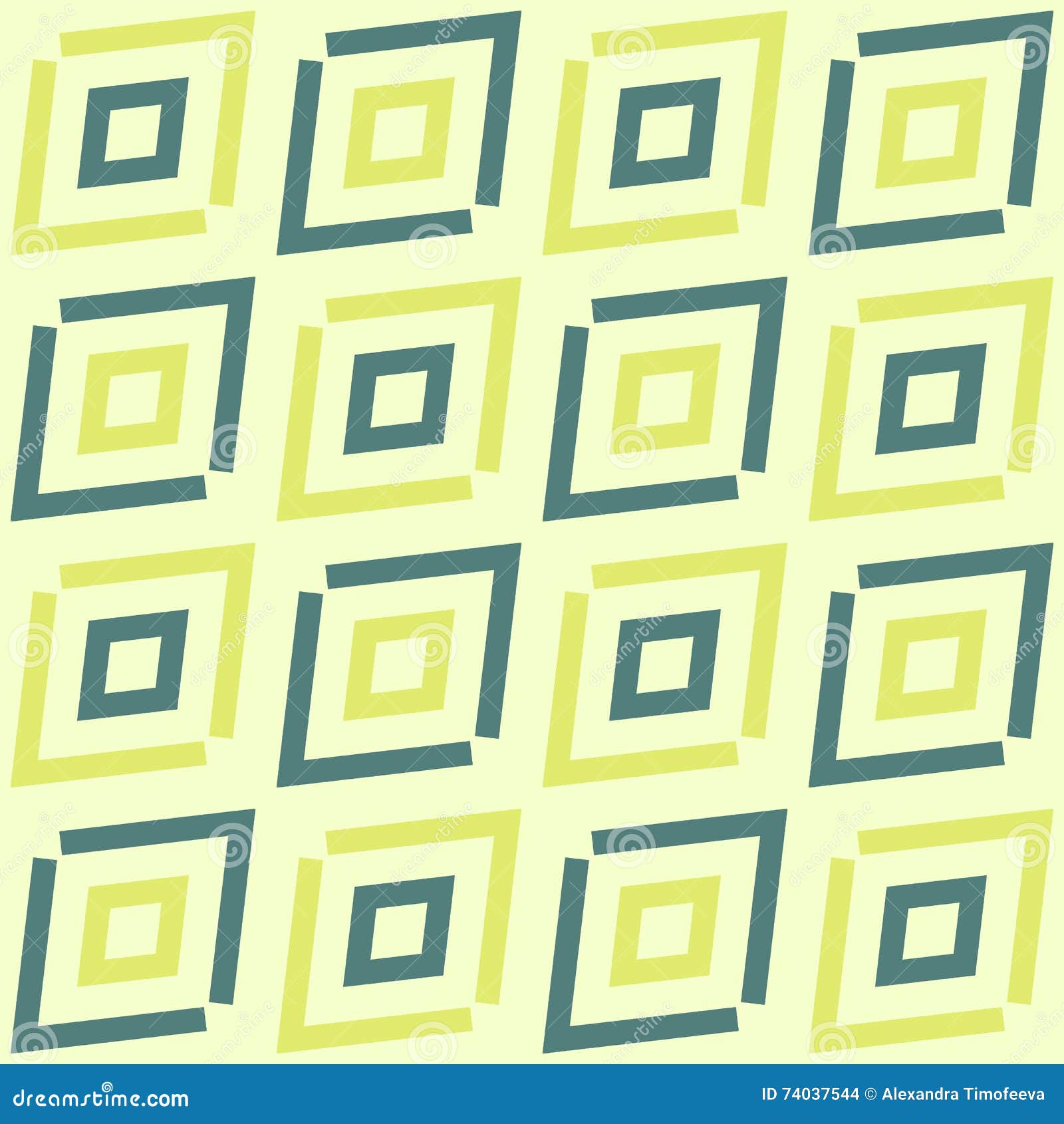 Green Diagonal Ethnic Geometric Pattern Stock Illustration ...