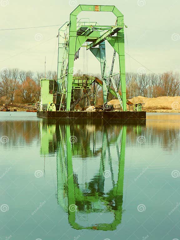 Green Digger stock photo. Image of excavator, environment - 1903530