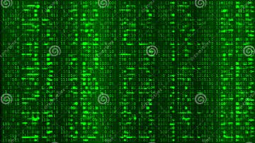 Green Digital BG. Coding or Hacking Concept. Stock Vector ...