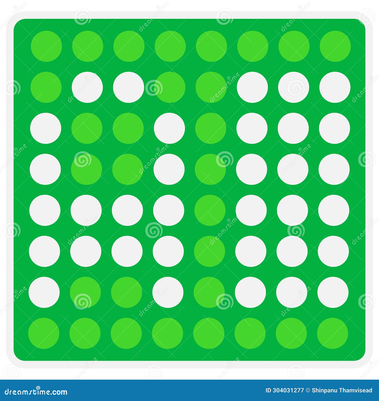 Green Digital Square Led Artificial Intelligence Display with Sample ...