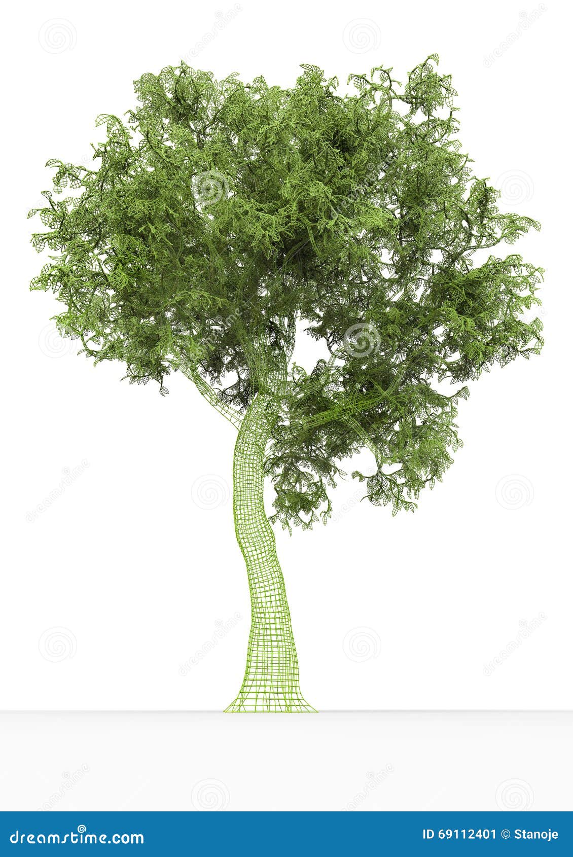 Green digital tree stock image. Image of future, chip - 69112401