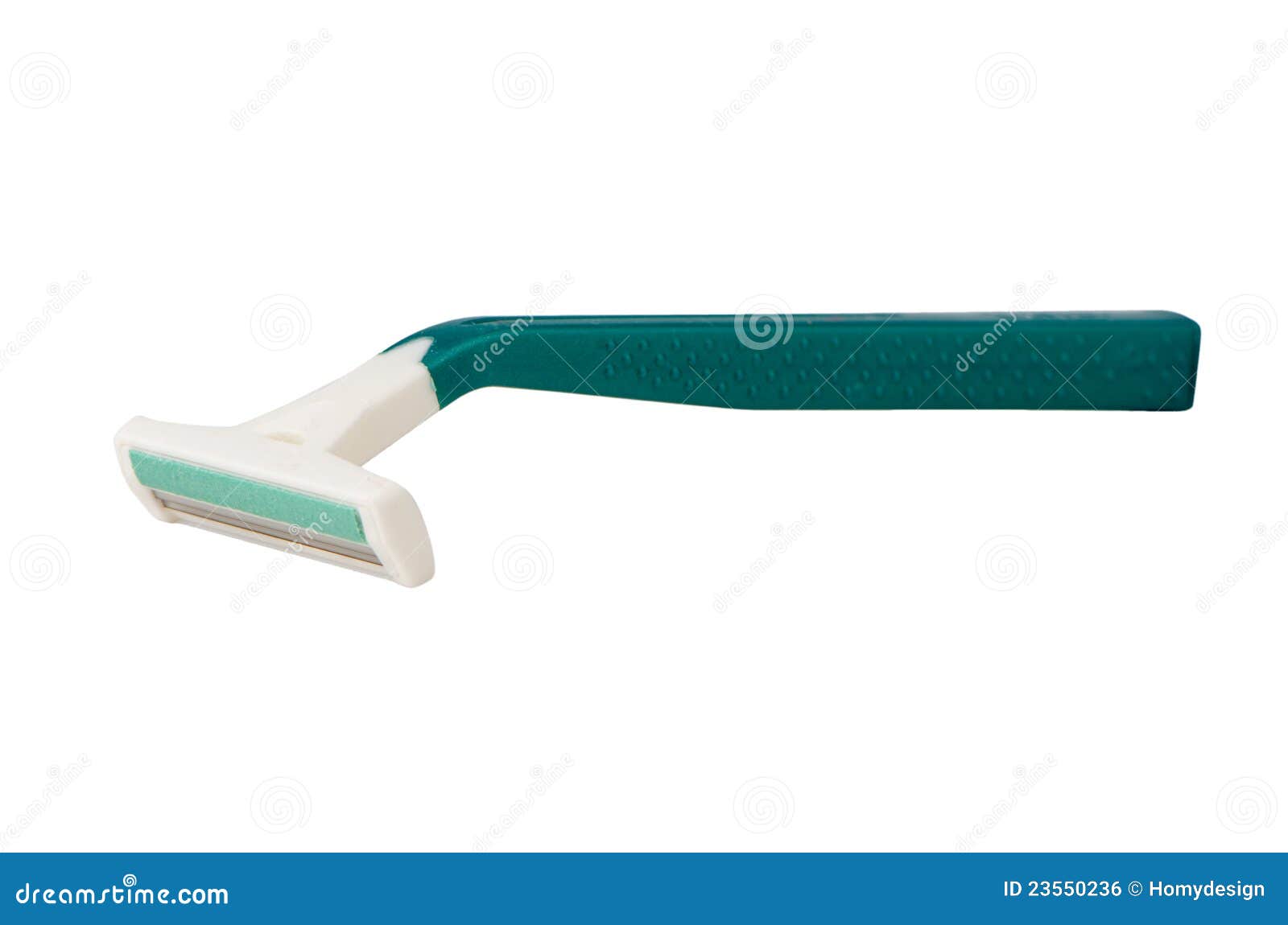 Green disposable razor stock photo. Image of care, hygiene - 23550236
