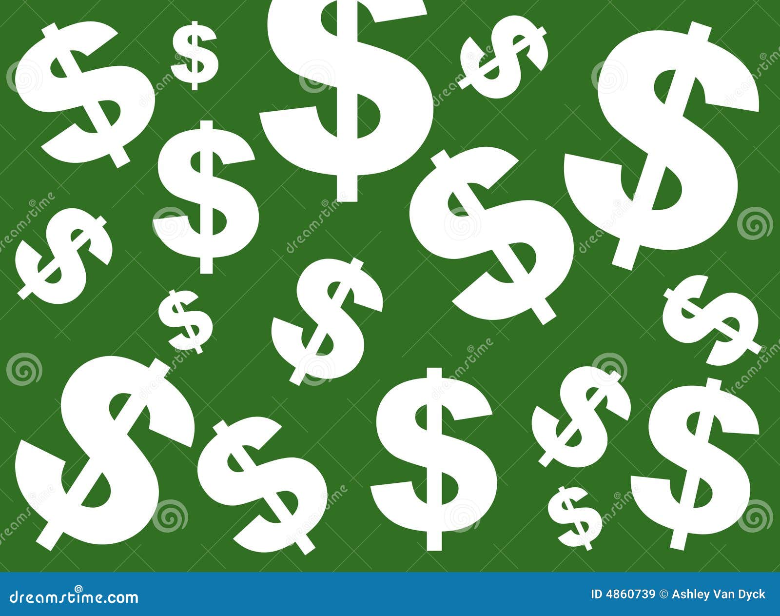 Dollar Signs Background