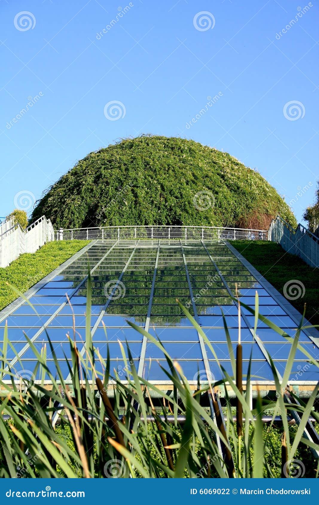Green dome. stock photo. Image of house, order, modern - 6069022