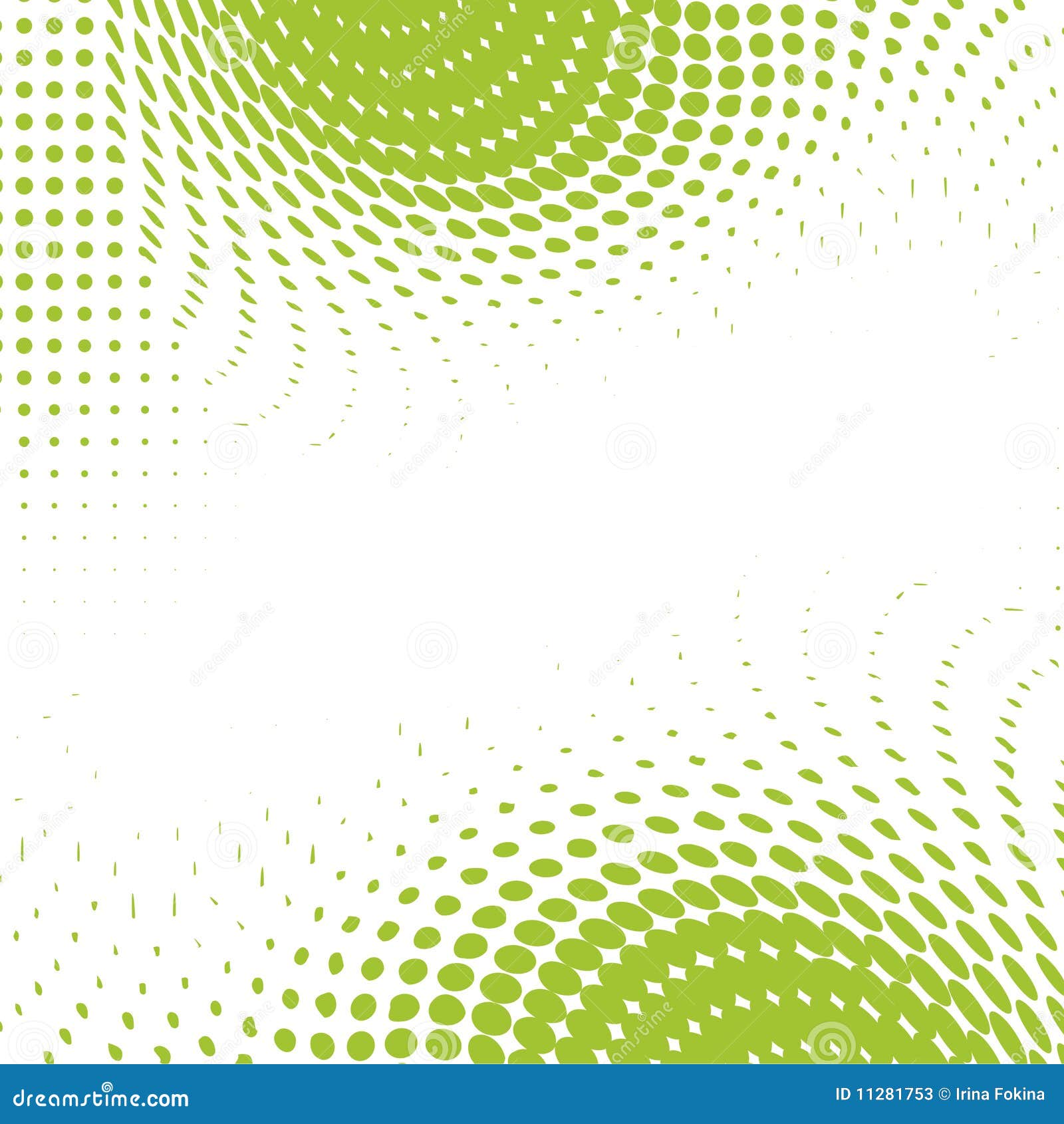 Green Dots Ecological Background Stock Vector - Illustration of ...