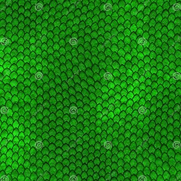 Green Dragon Scales Pattern Stock Illustration - Illustration of ...