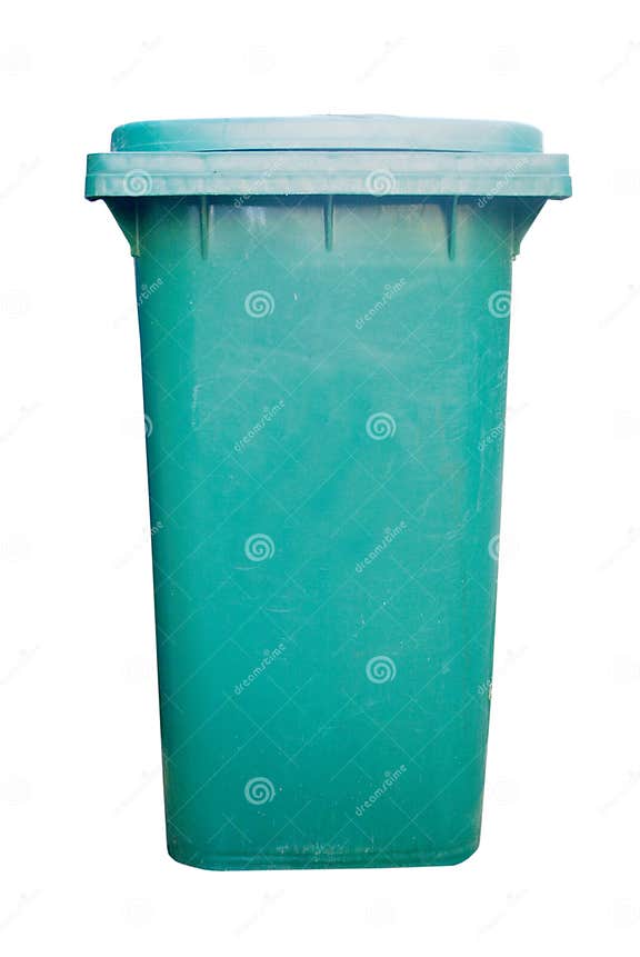 Green dustbin stock photo. Image of dustbin, ecology - 54527518