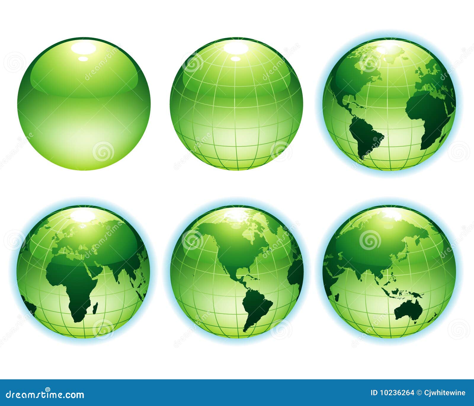 Green Earth stock vector. Illustration of vector, asia - 10236264