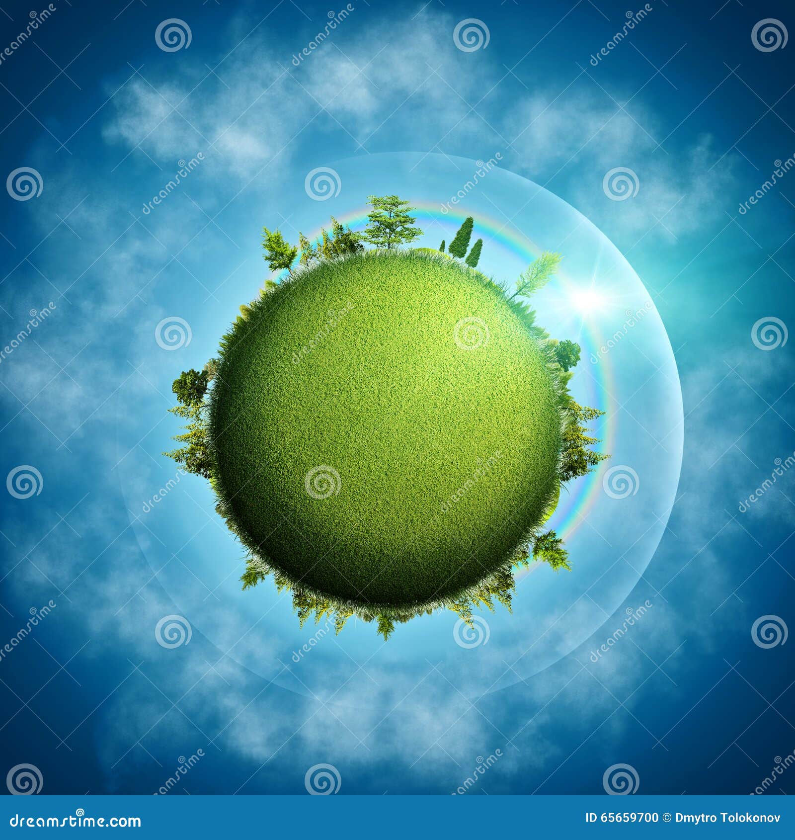 Green Earth. stock photo. Image of ecology, background - 65659700