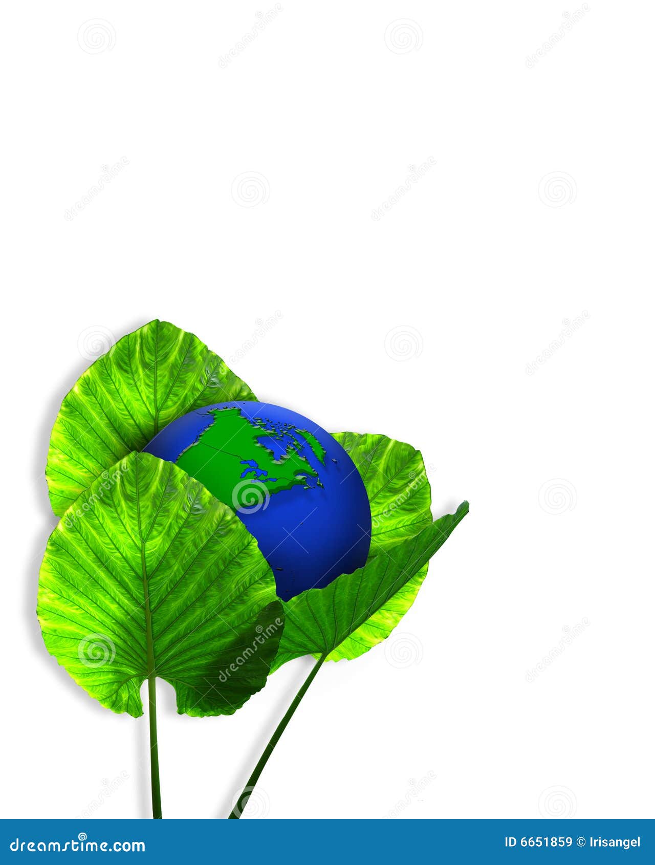 Green Earth Ecology Graphic 3D Stock Illustration - Illustration of ...