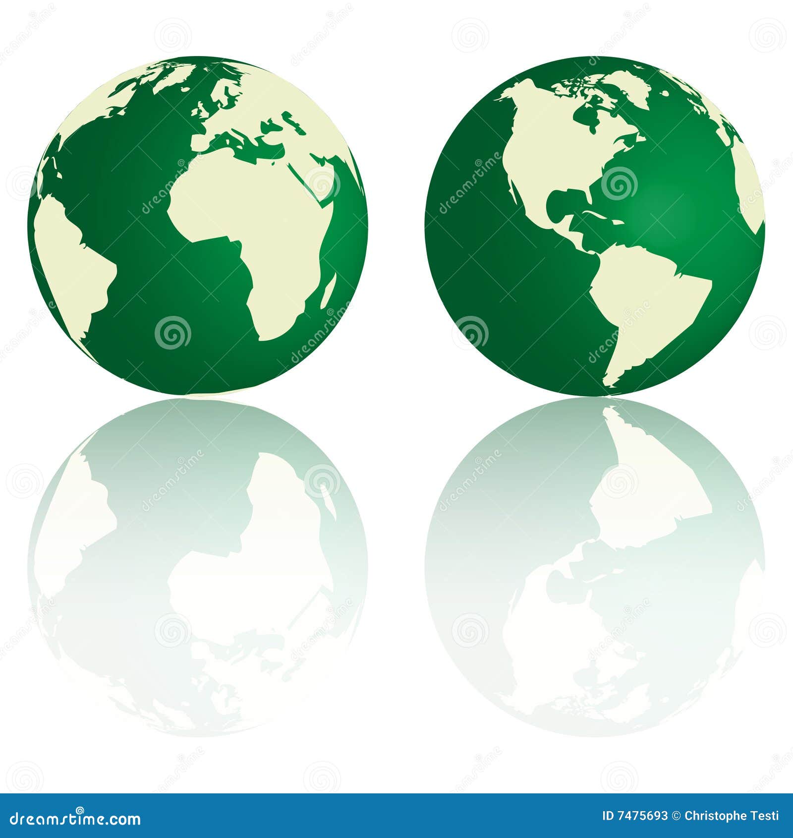Reflection Of Earth In Solar Panels Of A Space Satellite Royalty-Free ...