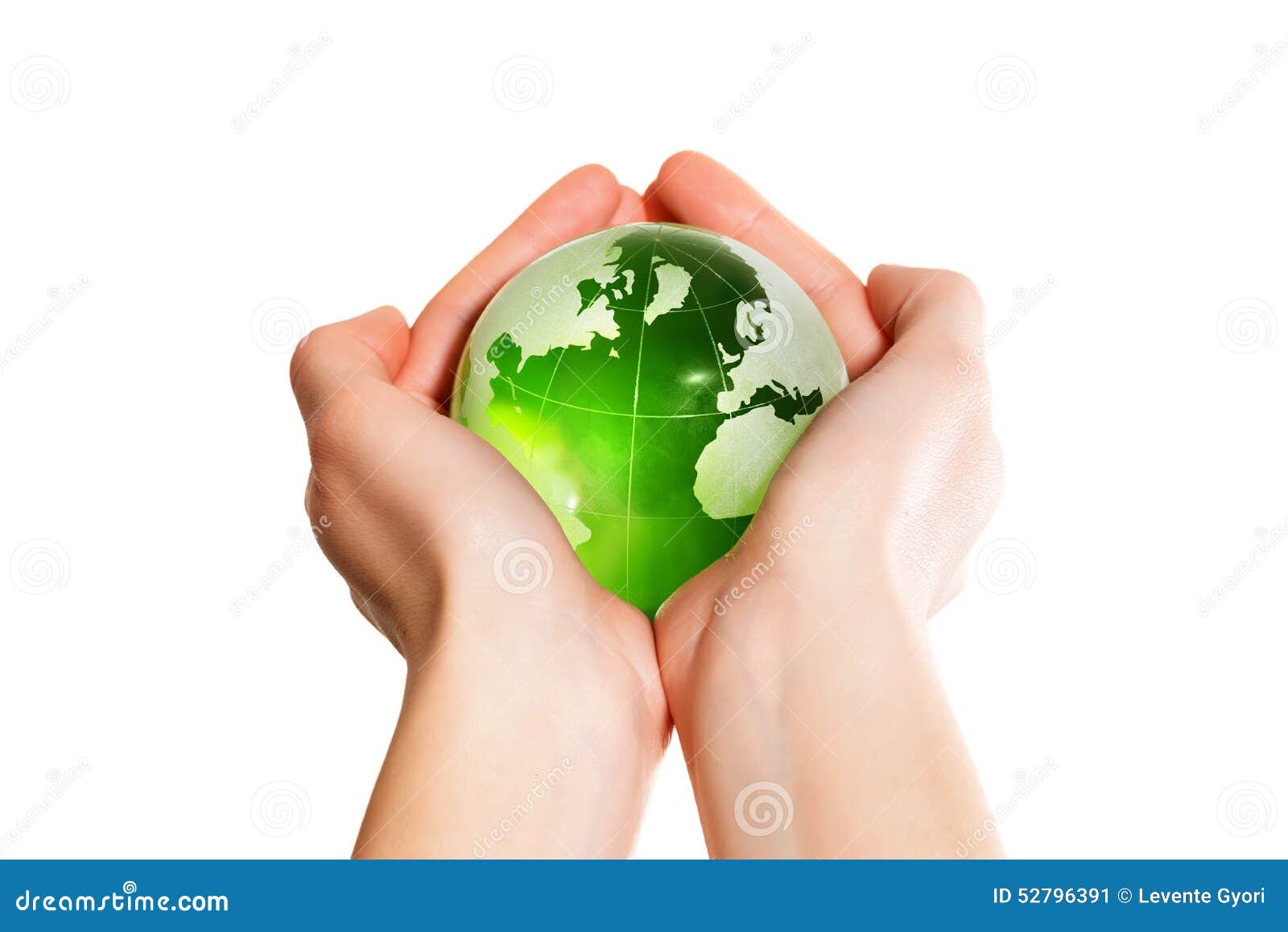 Green Earth the World in Hand Stock Image - Image of italy, lifestyles ...