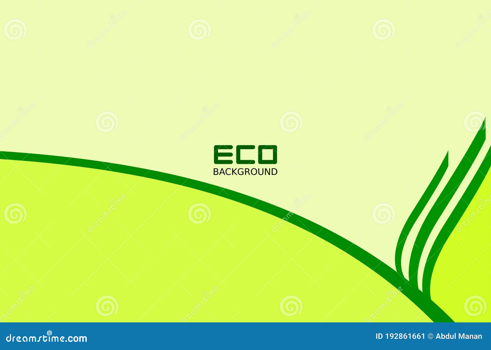 Green Eco Friendly Backgrounds with Leaf Patterns Stock Vector - Illustration of layout ...
