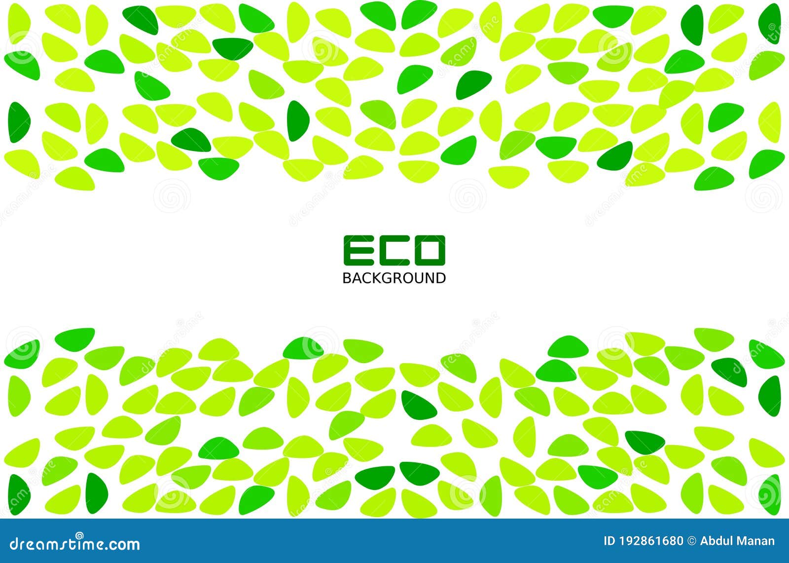 Green Eco Friendly Backgrounds with Leaf Patterns Stock Vector ...