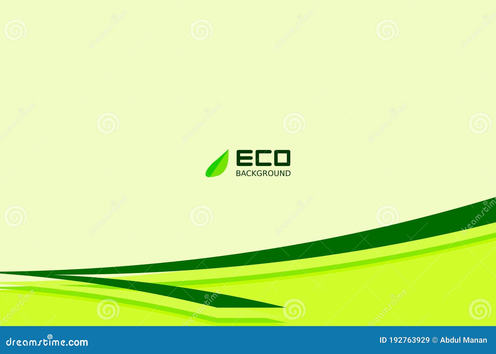 Green Eco Friendly Backgrounds with Leaf Patterns Stock Vector ...