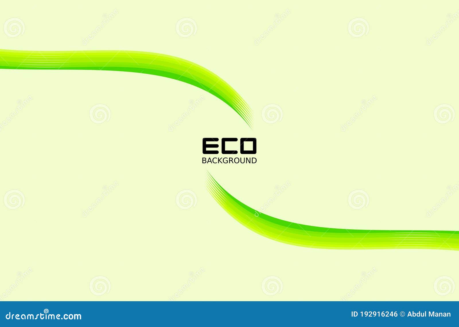 Green Eco Friendly Backgrounds with Leaf Patterns Stock Illustration ...