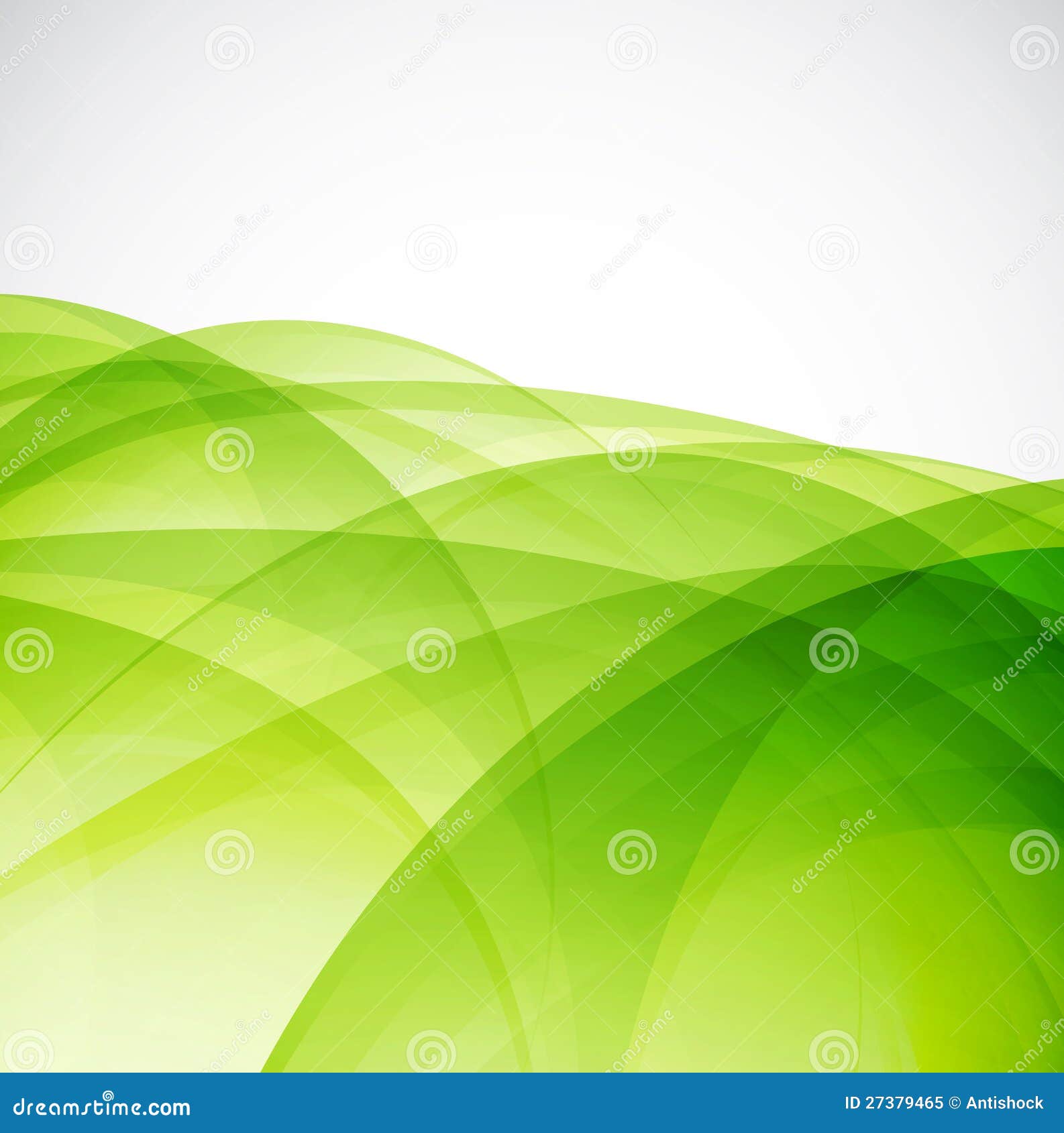 Green eco wave stock vector. Illustration of hitech, decorative - 27379465