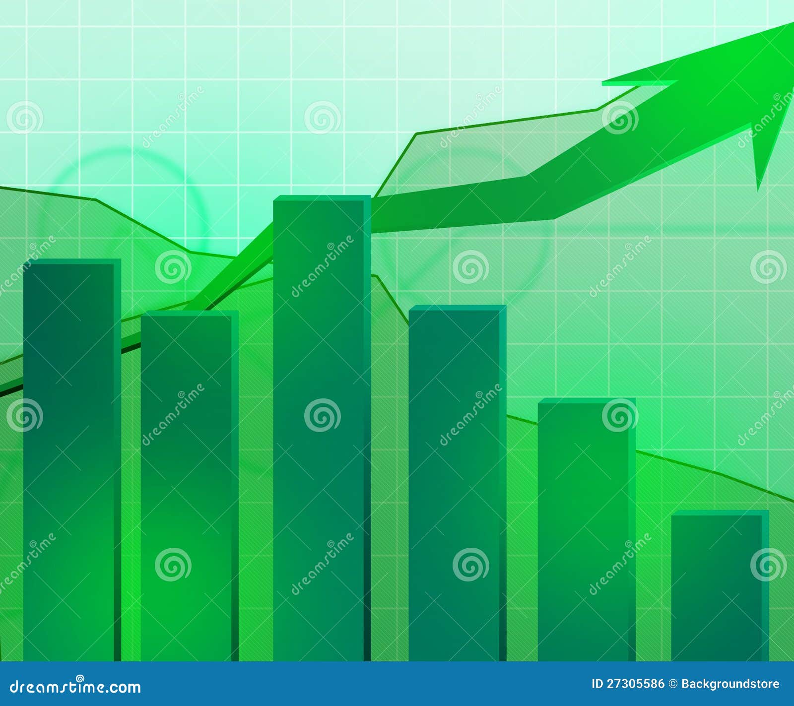 Green Economic Background Royalty-Free Stock Photo | CartoonDealer.com ...