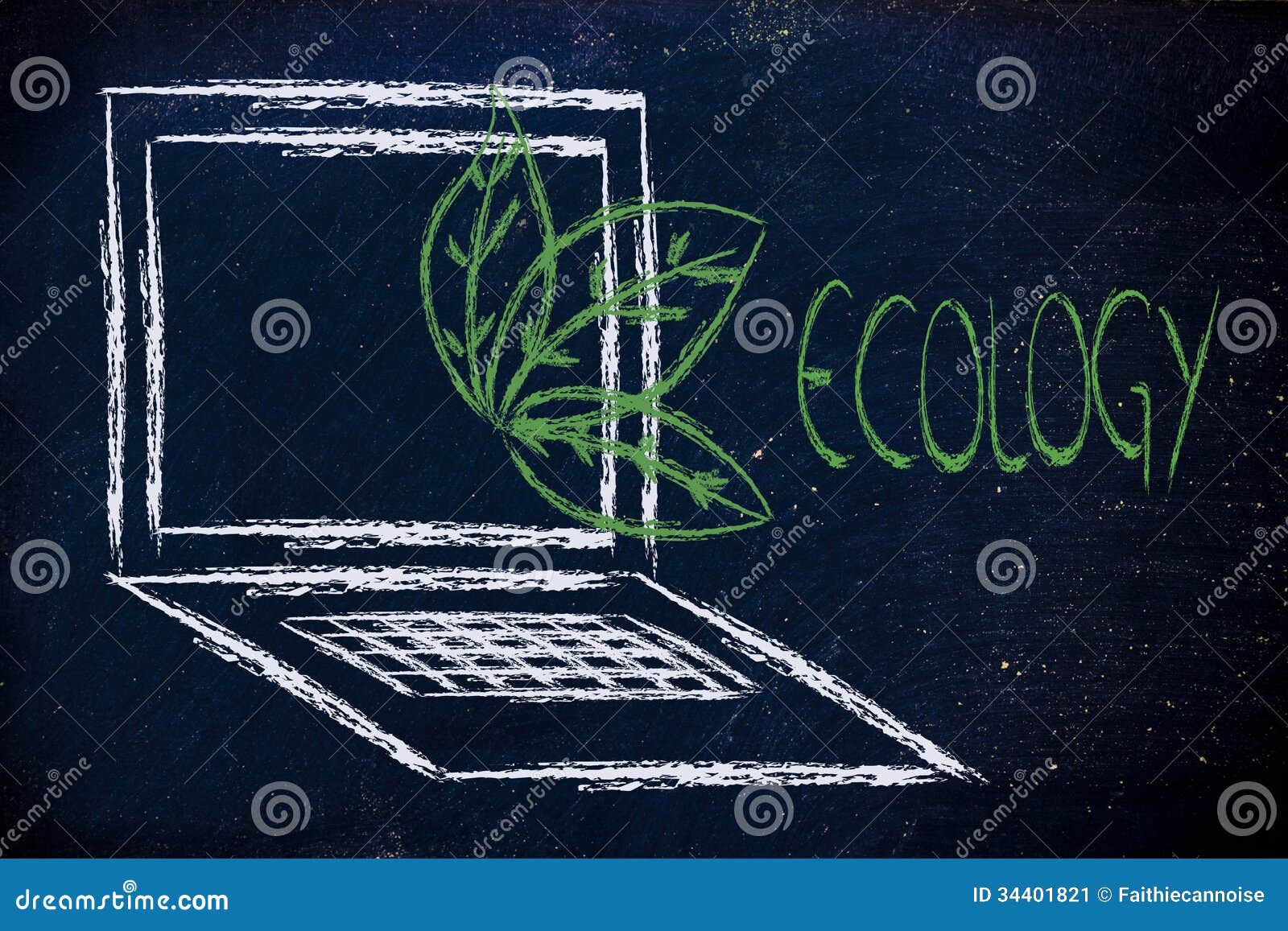 Green Economy, Internet and Ecology Stock Image - Image of challenge ...