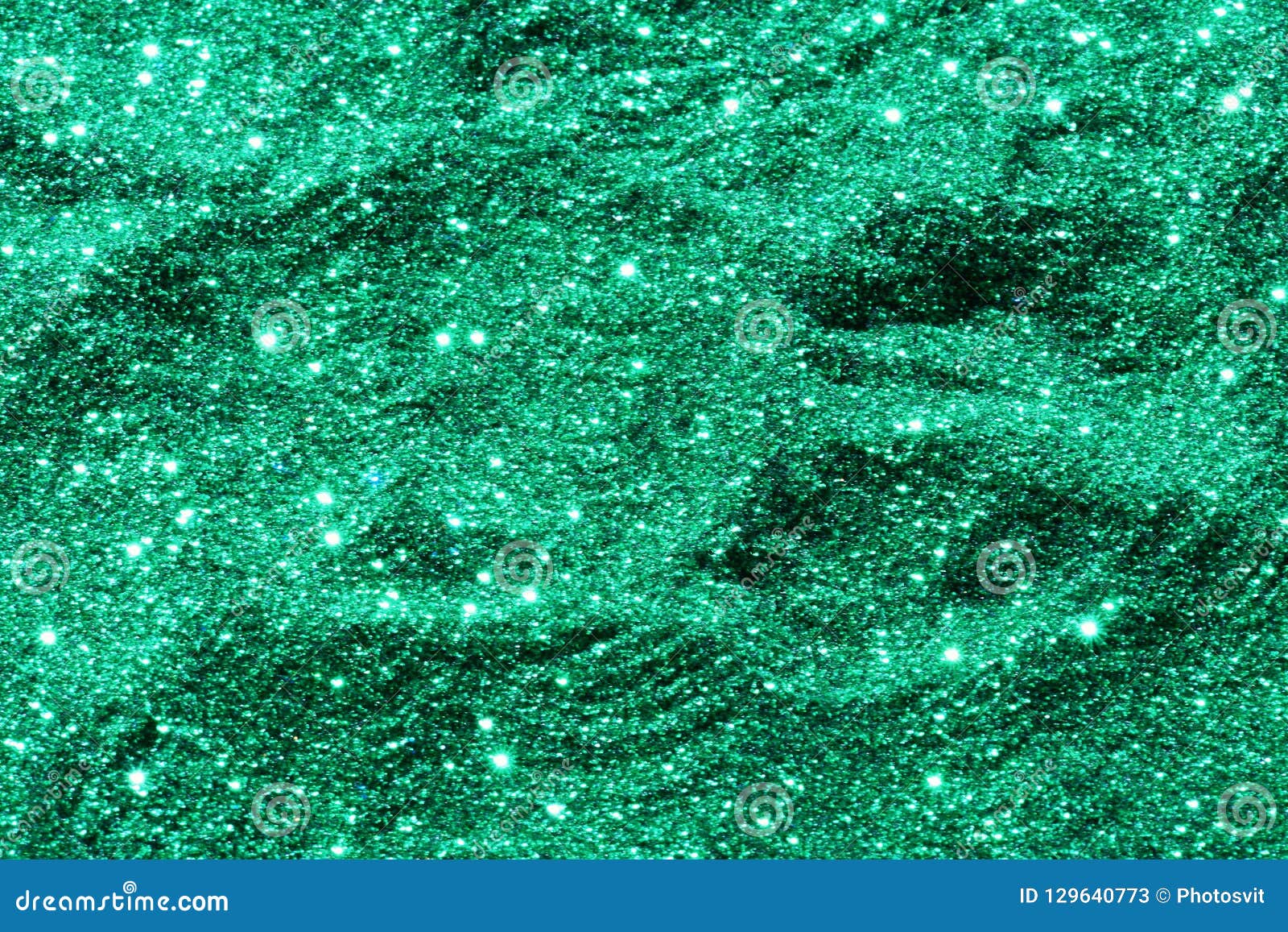 Green Effect Made by Bokeh Light Abstract Background, Copy Spac Stock ...