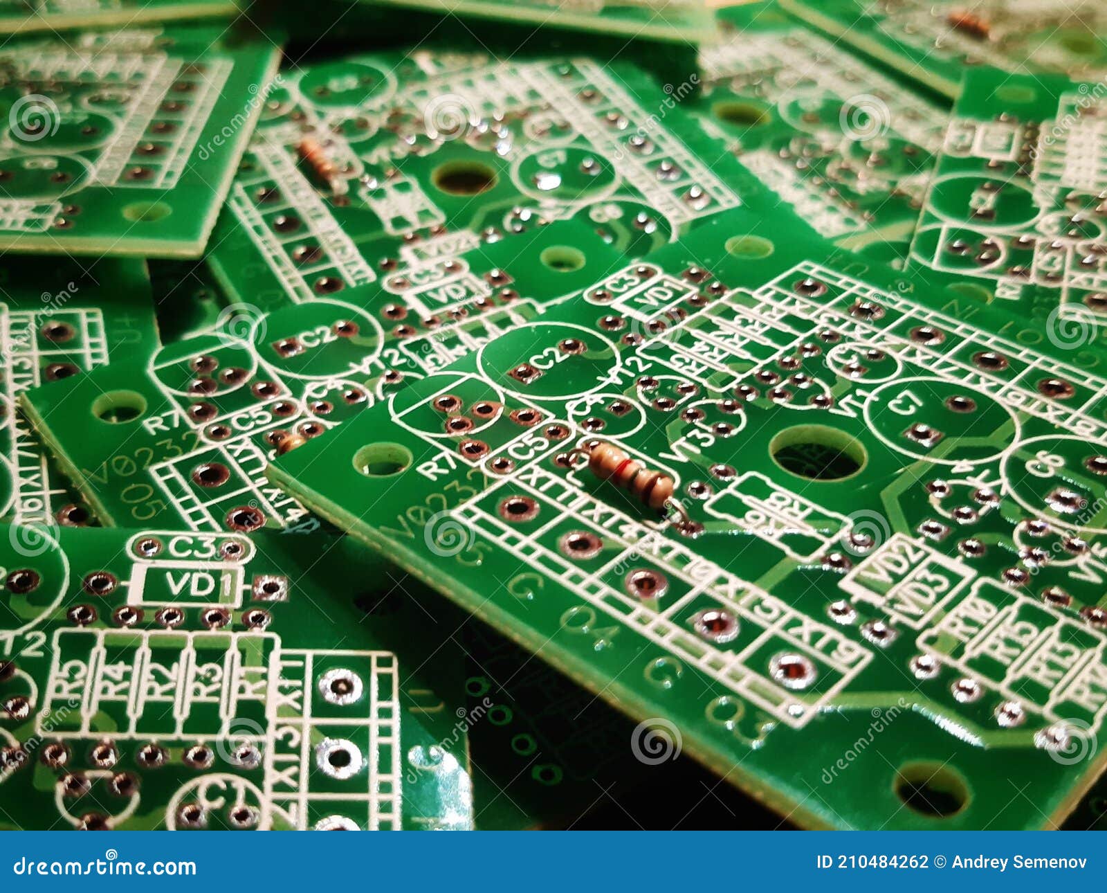 Pile Of Motherboard Computer, Electronic Equipment, Printed Circuit ...