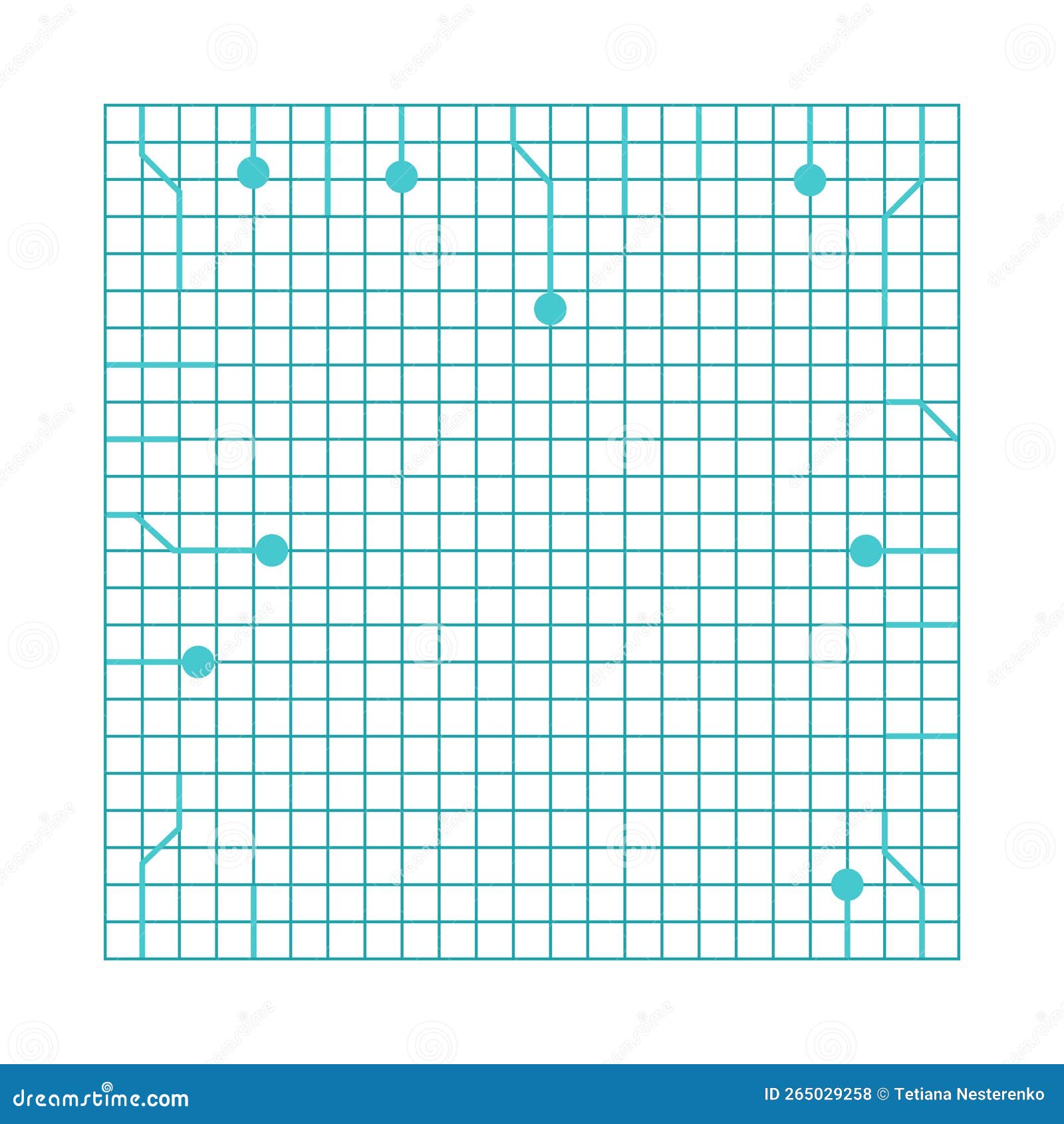 Green Electronic Net Vector Design Element Stock Vector - Illustration ...