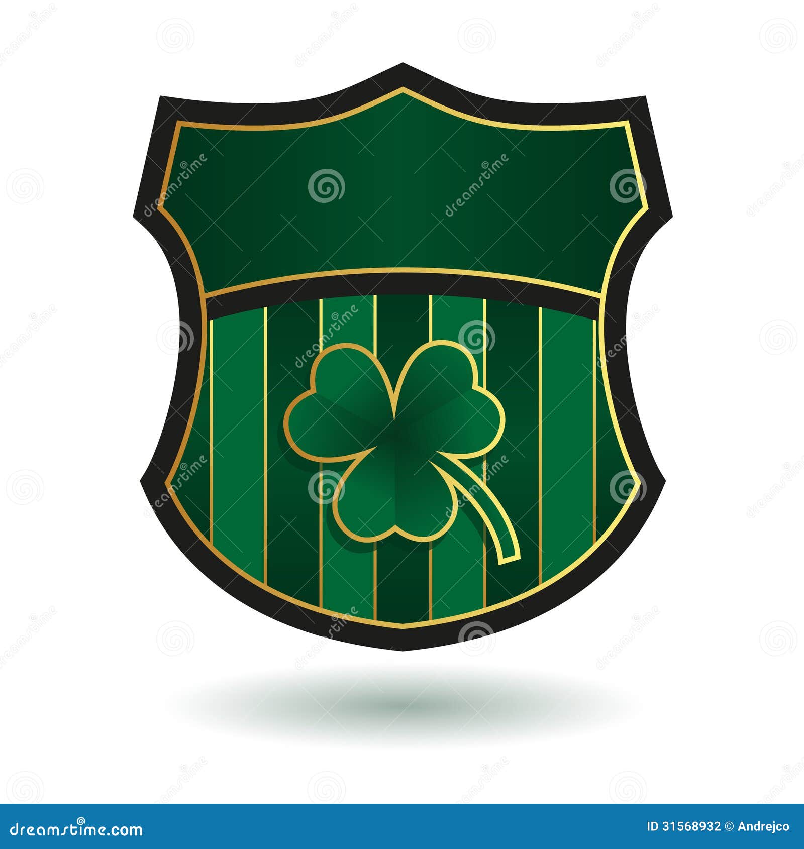 Green Emblem stock vector. Illustration of isolated, green - 31568932