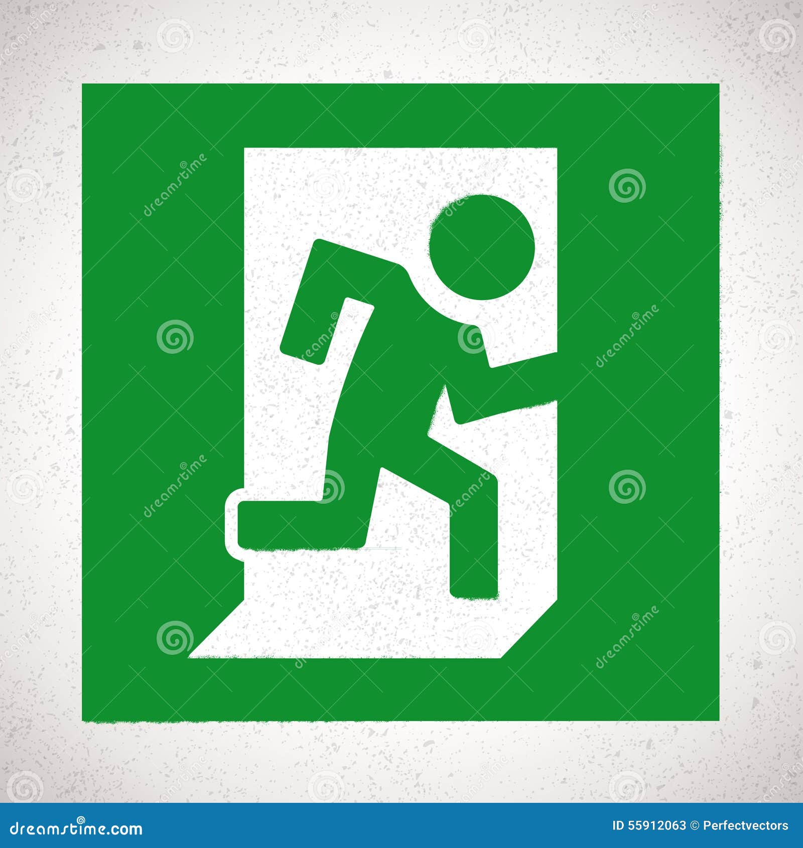 Running Man. 3D Human Body Model. Black And Yellow Grainy Design ...