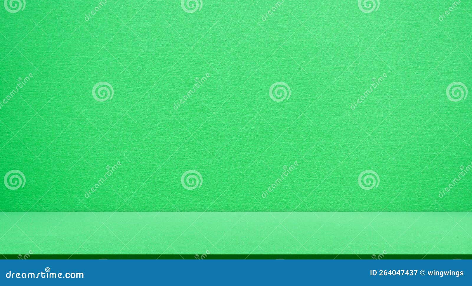Green Empty Kitchen Room Studio Workshop Bar Background Stock Image ...