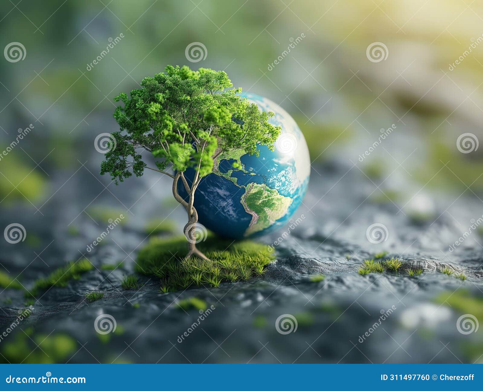 Green Energy Earth Concept stock photo. Image of earth - 311497760