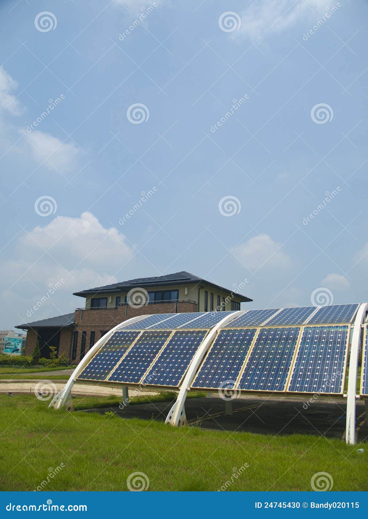Green energy house stock photo. Image of roof, resources - 24745430