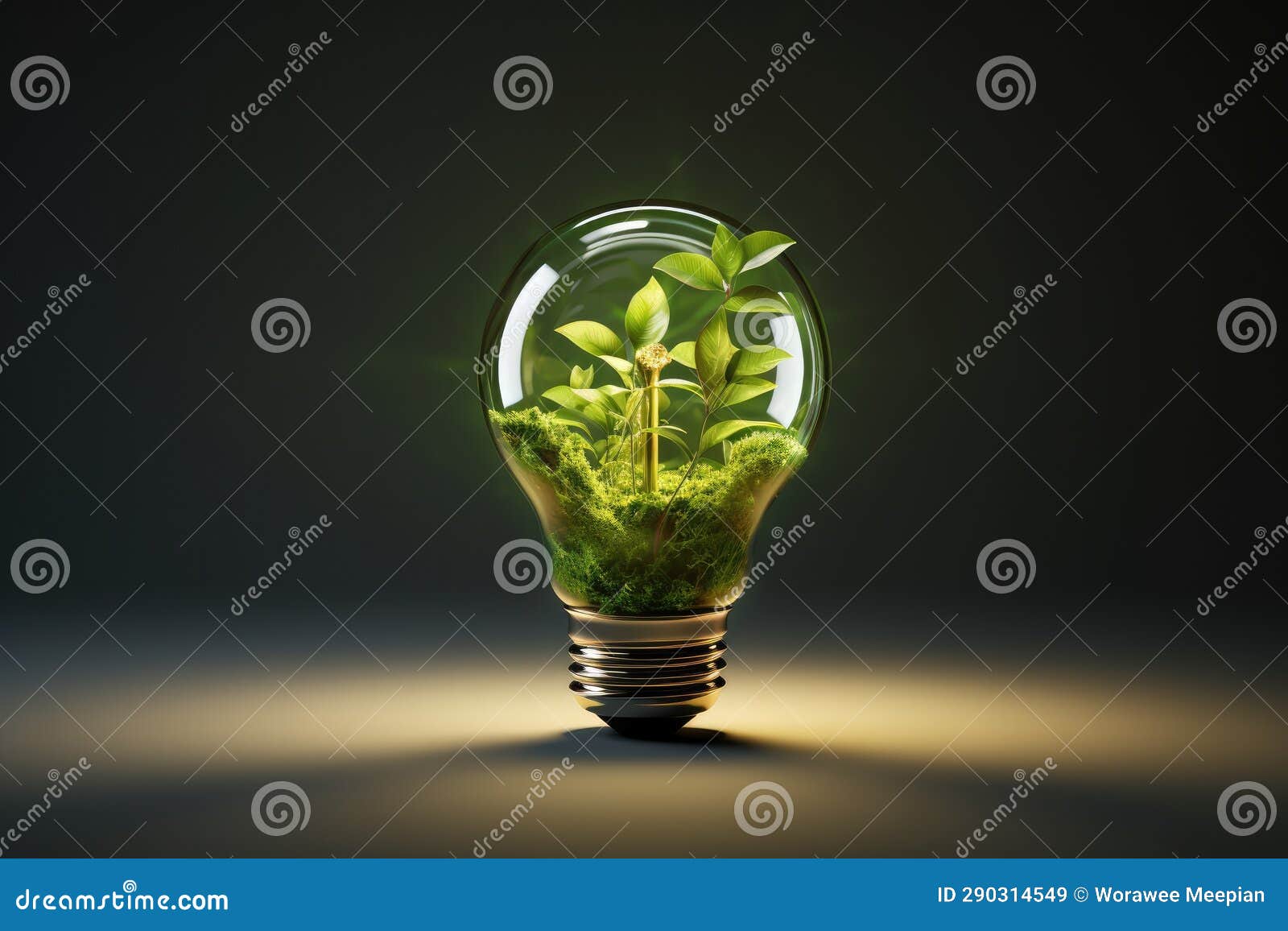 Green Energy and Renewable Innovation Concept. Generative AI Stock ...
