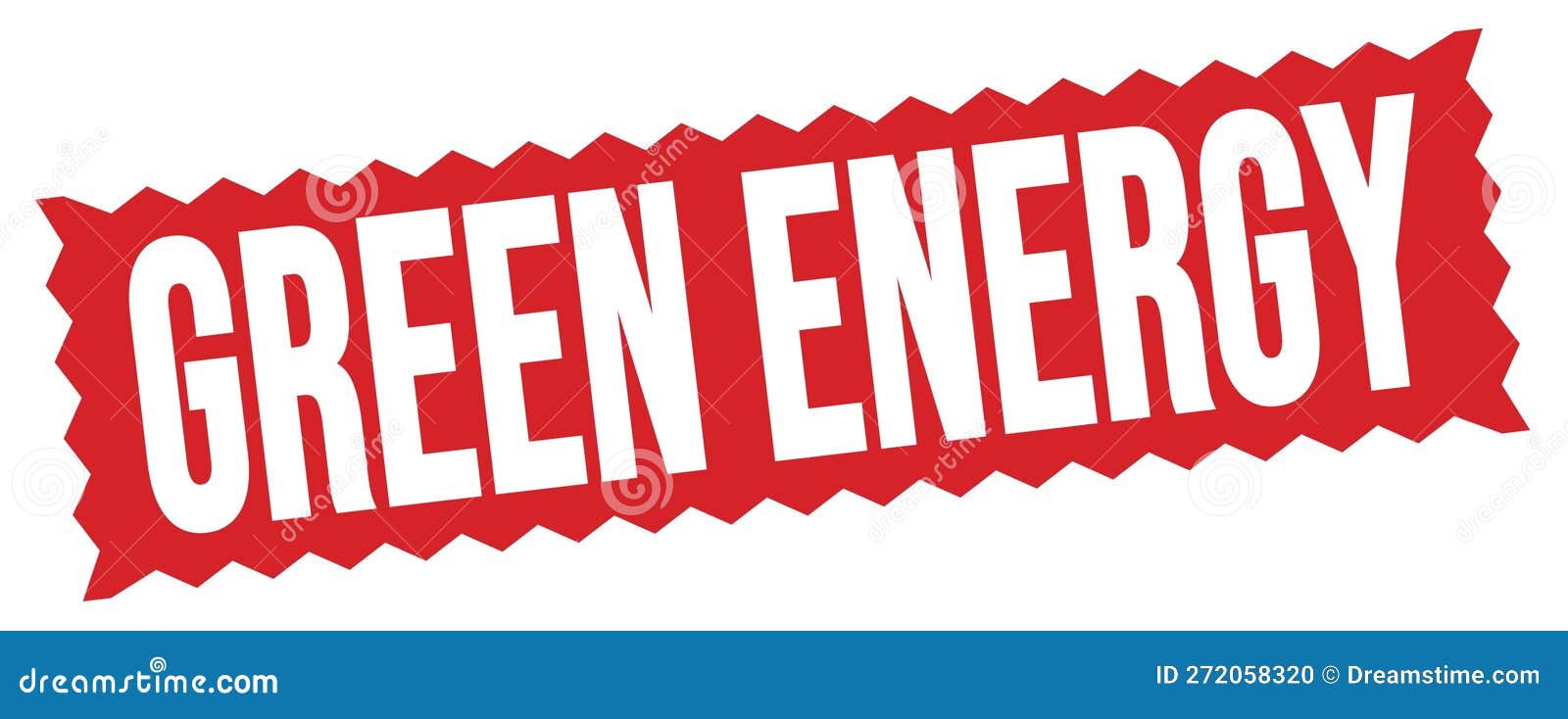 GREEN ENERGY Text Written on Red Stamp Sign Stock Illustration ...