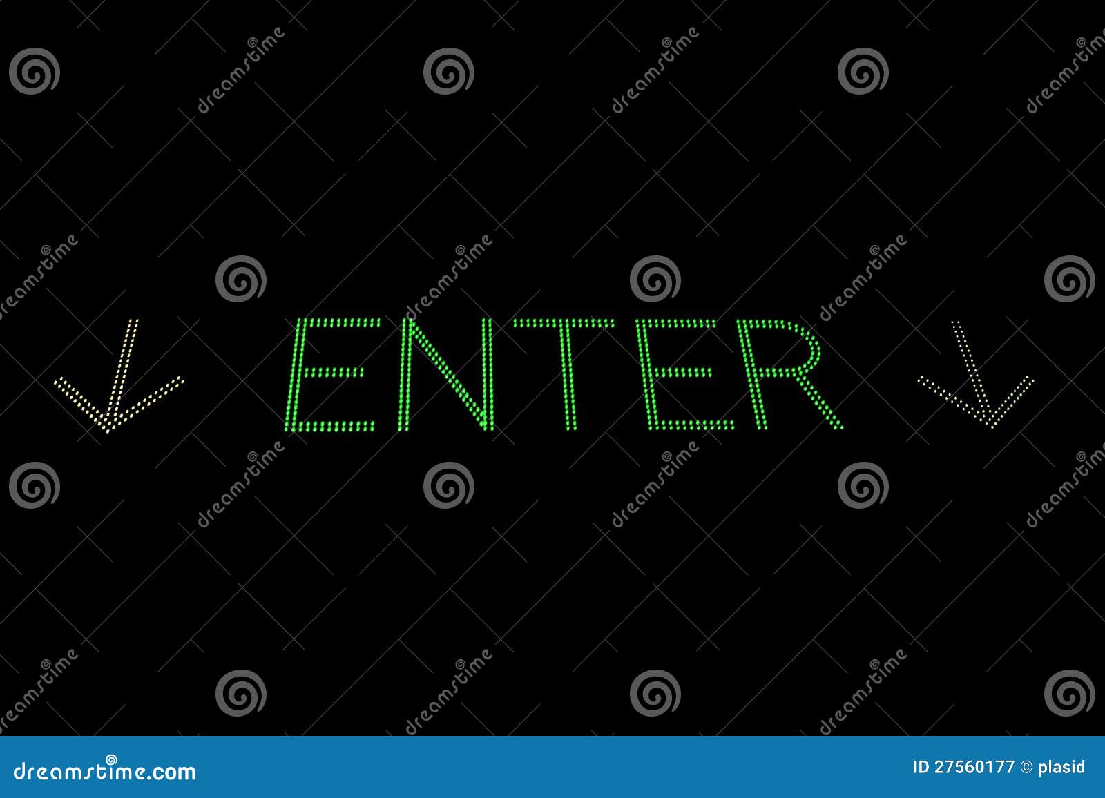Green Enter Sign Arrows Stock Photos - Free & Royalty-Free Stock Photos ...