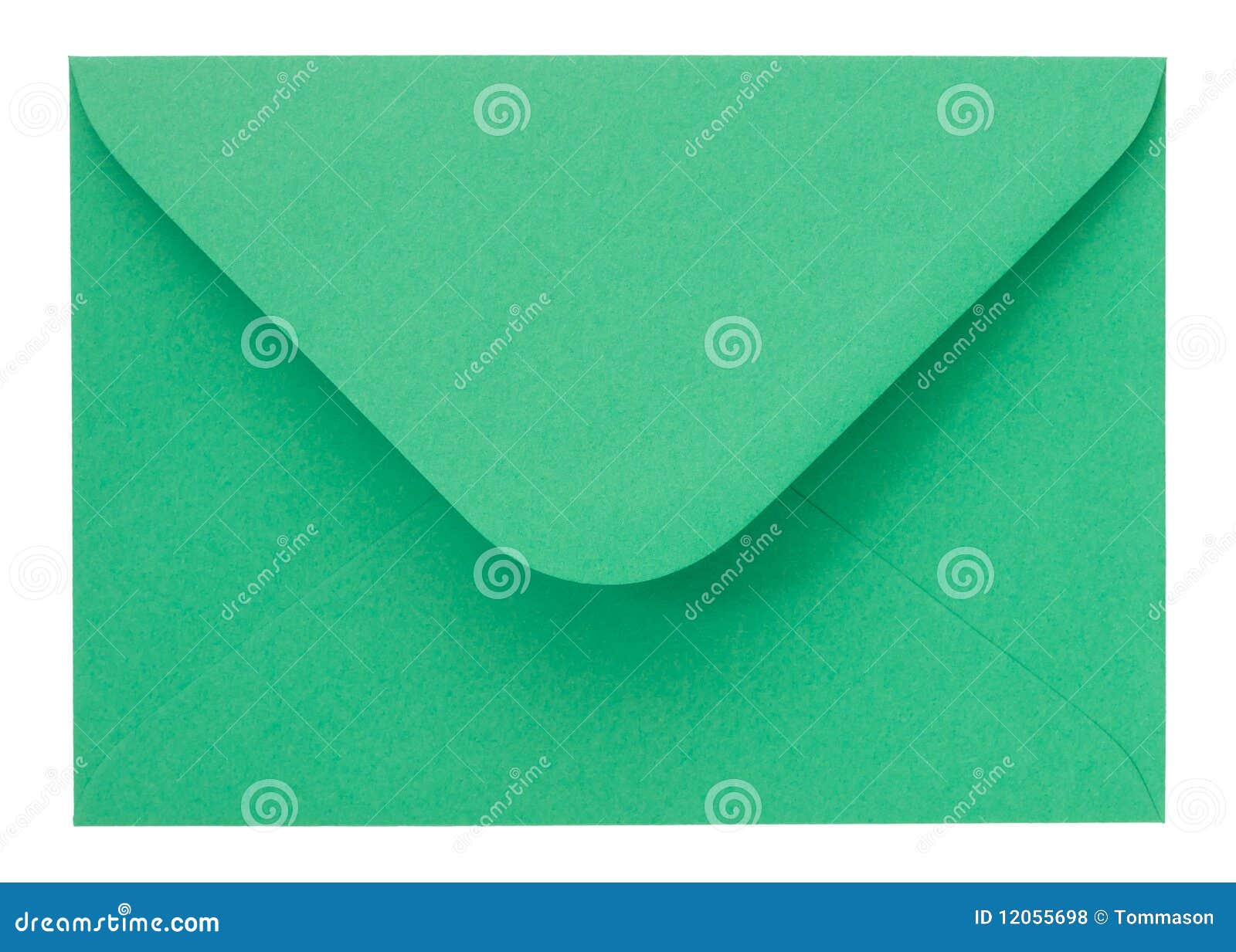 Green Envelope stock photo. Image of letter, flap, sealable - 12055698