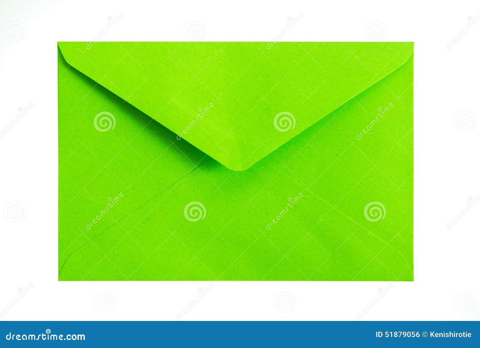 Green envelope stock photo. Image of stationery, receive - 51879056
