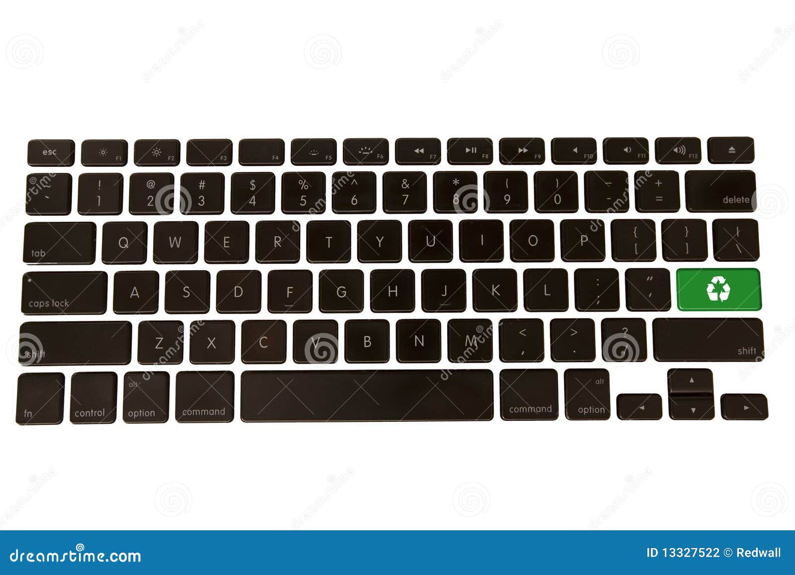 Green Environment Symbol on Keyboard Stock Photo - Image of copy, green ...