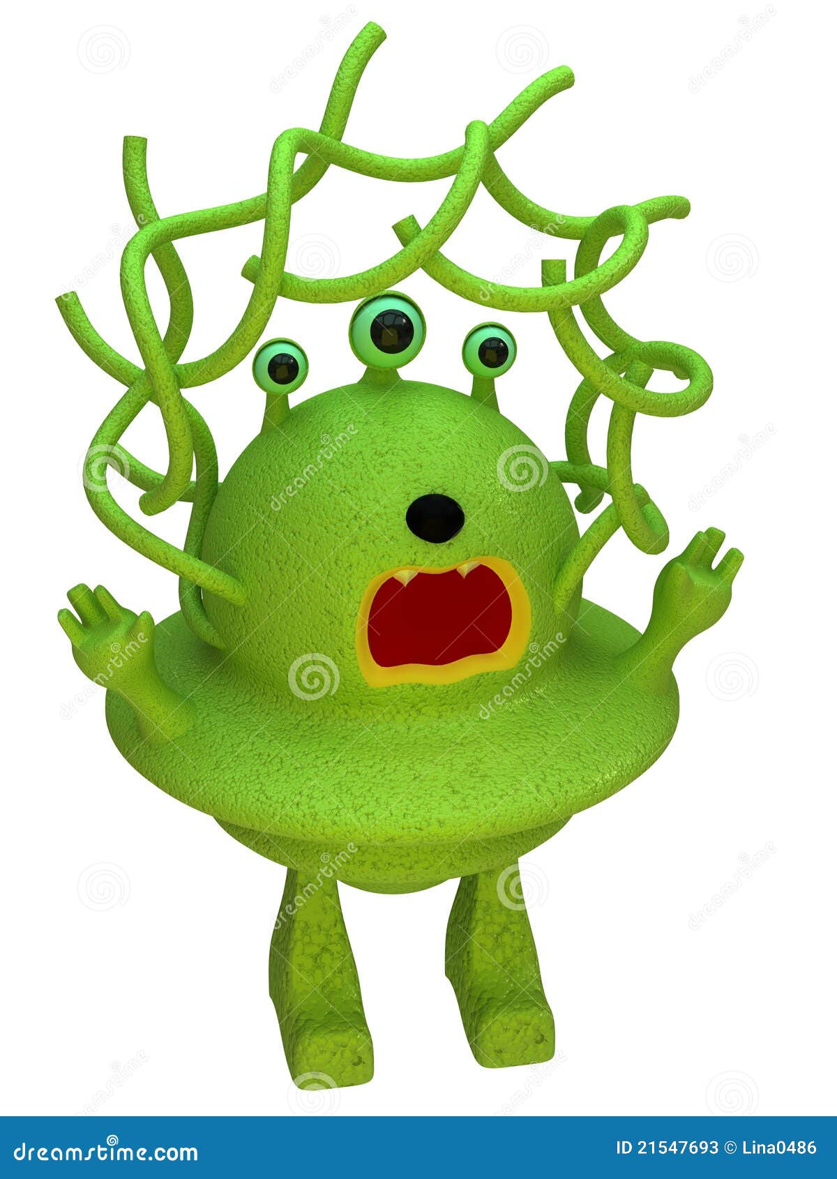 Green evil alien stock illustration. Illustration of future - 21547693