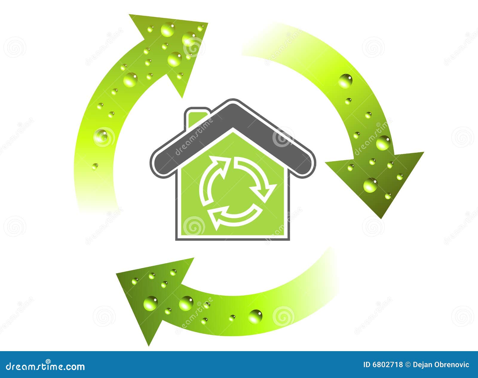 Green Evolution stock vector. Illustration of element - 6802718