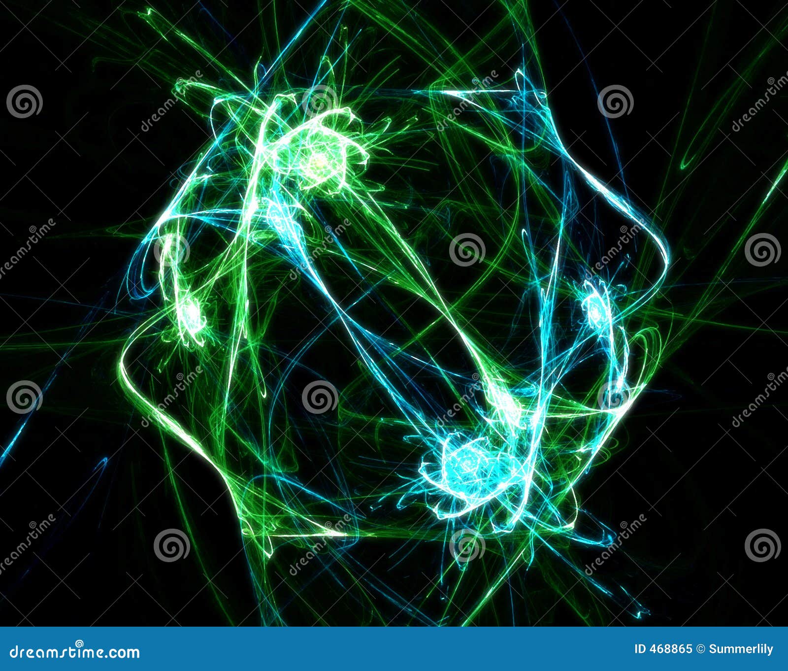Green explosion stock illustration. Illustration of nature - 468865