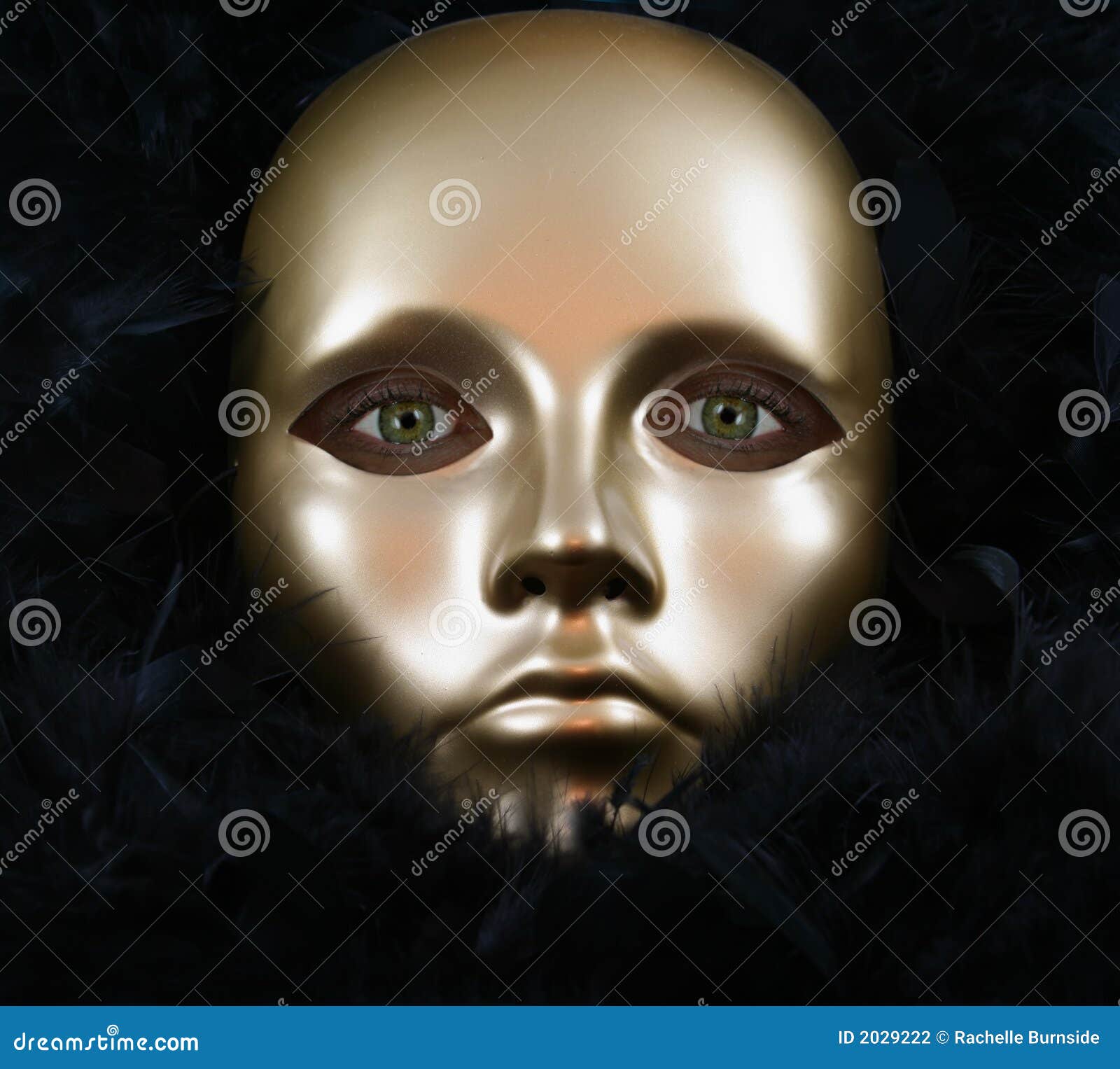 24K Gold. 24K Gold Mask For Man And Woman In Spa Salon. Royalty-Free ...