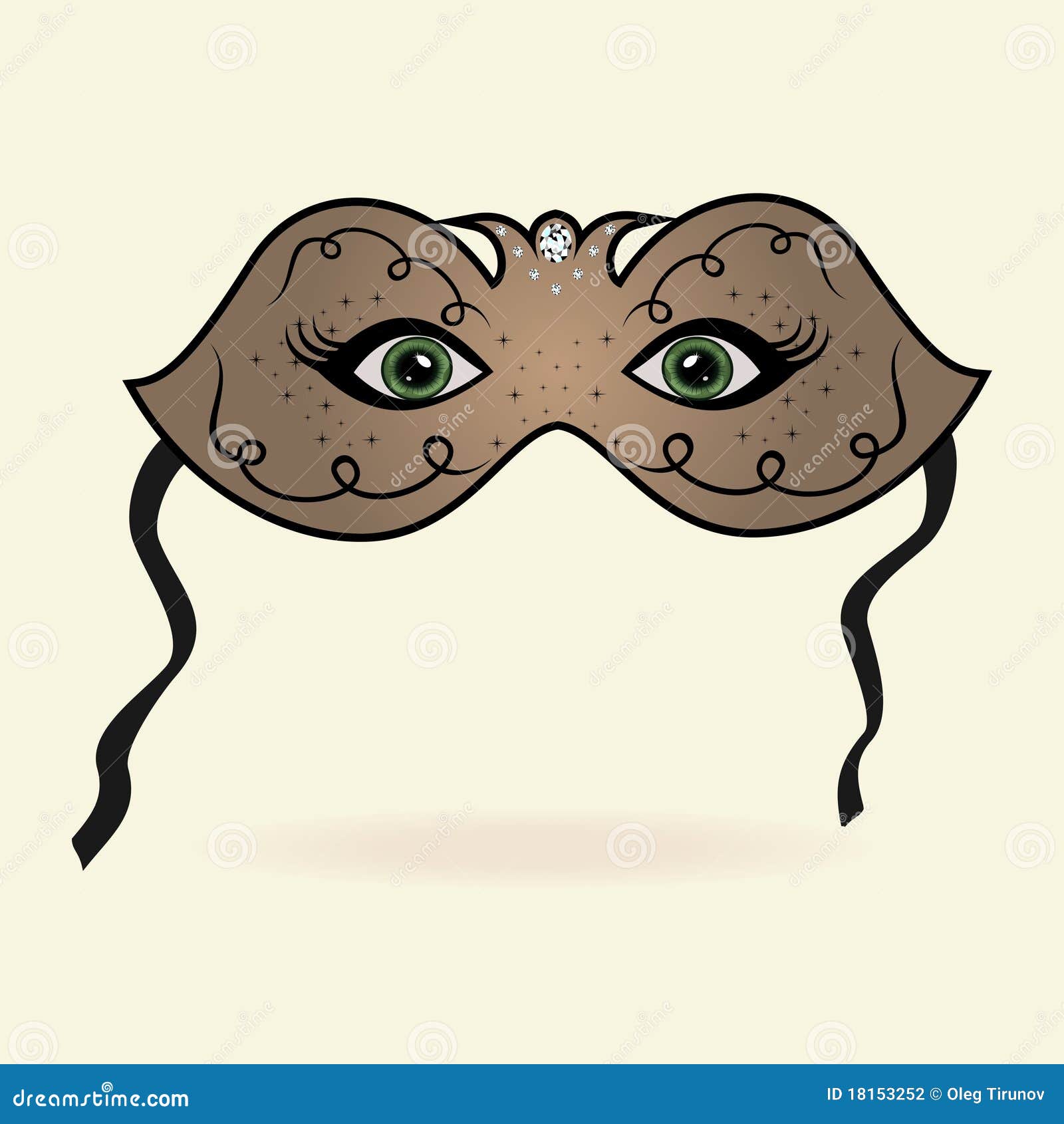 Theatrical Mask Sadness And Joy White Actor Play Face Antique Realistic ...