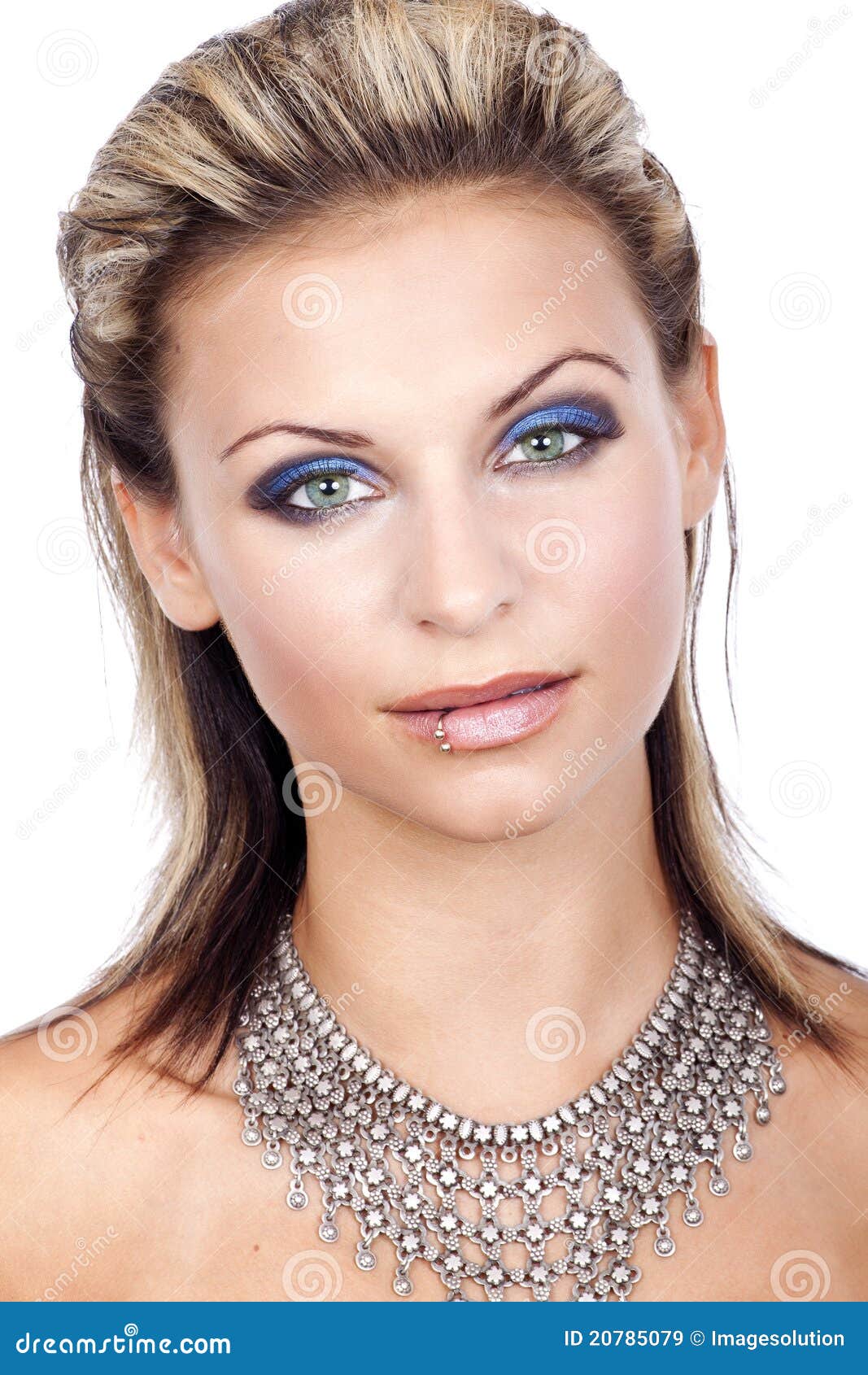 Green eyes model stock image. Image of interior, model - 20785079